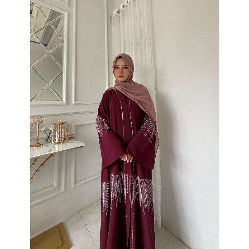 Jual ABAYA RANIA // BAJU ABAYA DUBAI // GAMIS TERBARU // ABAYA MESIR ...