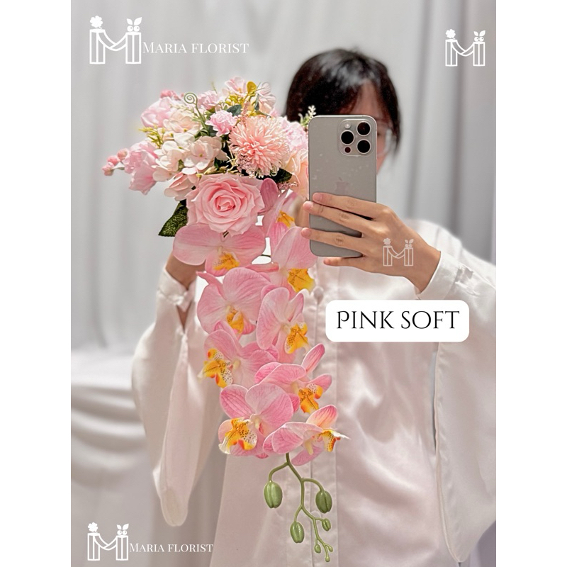 Jual Wedding Handbouquet Juntai Casade Buket Bunga Pernikahan ...