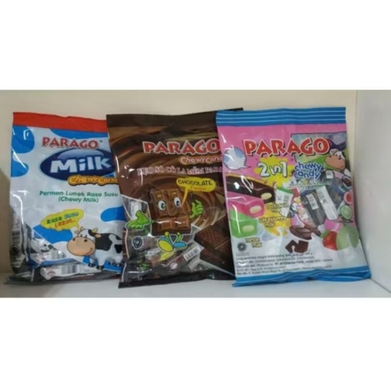 Jual Parago Chewy Candy Parago Permen Susu Lunak Kemasan Bag | Shopee ...