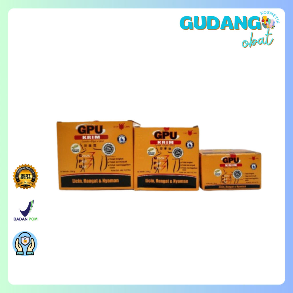 Jual Cap Lang Krim GPU Sereh 60 Gr, 150 Gr, 250 Gr | Shopee Indonesia