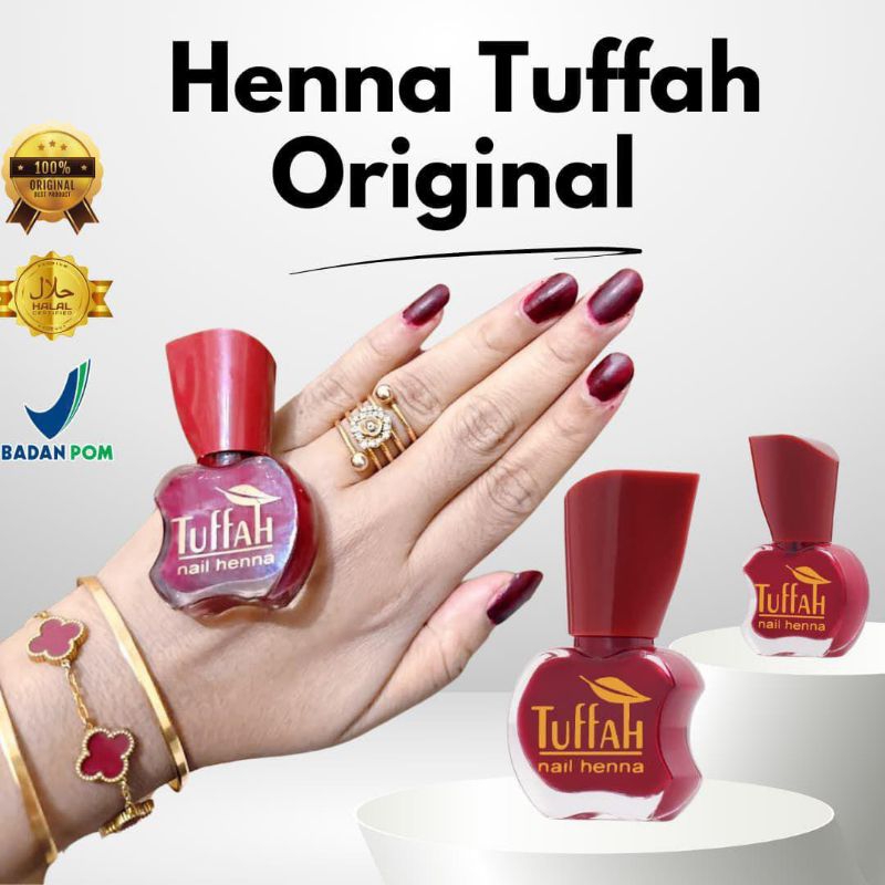 Jual TUFFAH NAIL HENNA PIONEER 100% ORIGINAL BERKUALITAS HALAL TAHAN ...