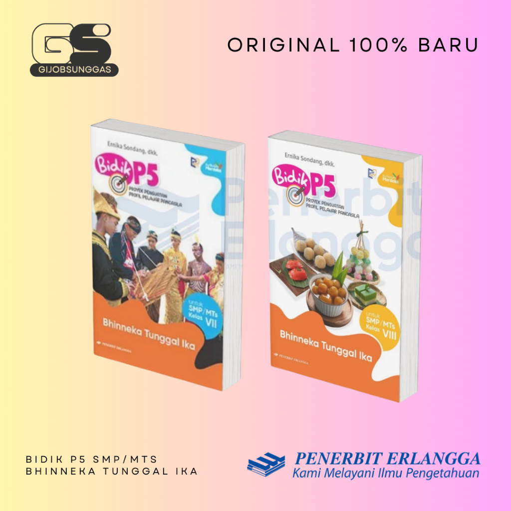 Jual BIDIK P5 BHINNEKA TUNGGAL IKA SMP/MTS KELAS 7 8 KURIKULUM MERDEKA - ERLANGGA | Shopee Indonesia