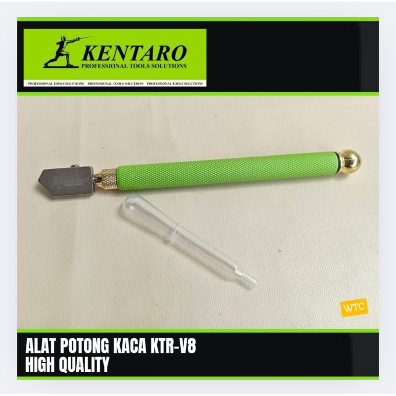 Jual Alat Potong Kaca Glass Cutter KTR-V8 High Quality Kentaro | Shopee ...