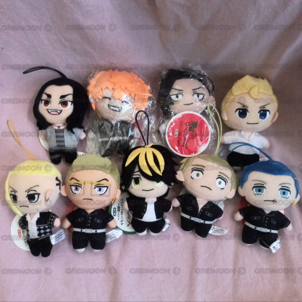 Jual Gantungan/Keychain Boneka Plush Anime Tokyo Revengers Hakkai ...