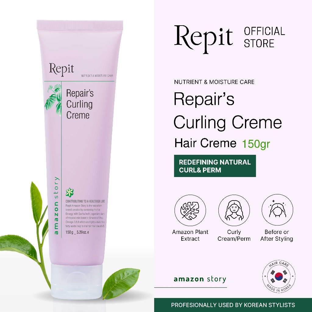 Jual Repit Amazon Story Repair’s Curling Crème for Redefining Natural ...