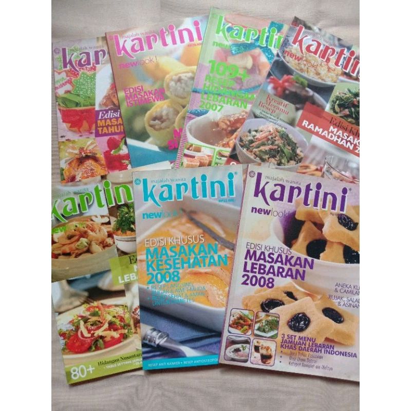 Jual Majalah Kartini Resep Masakan Edisi Masakan Istimewa, Resep ...