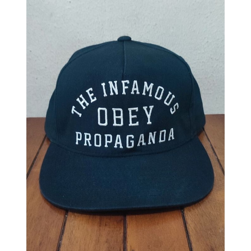 Jual Topi The Infamous Obey Propaganda (SECOND) | Shopee Indonesia
