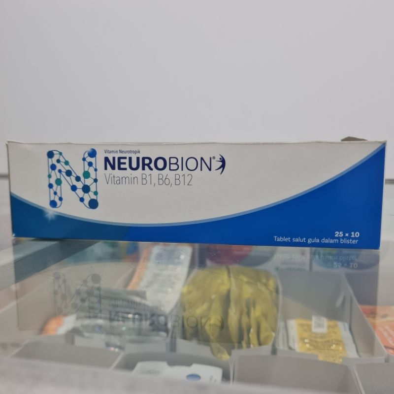 Jual NEUROBION TABLET 1 STRIP @ 10 TABLET / VITAMIN NEUROTROPIK ...