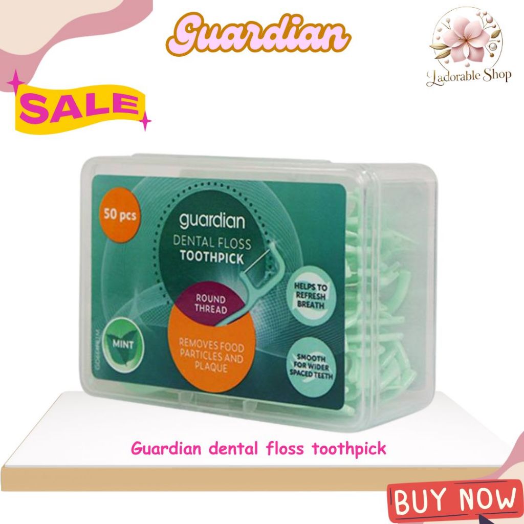 Jual Guardian Dental Floss Toothpick Mint | Shopee Indonesia