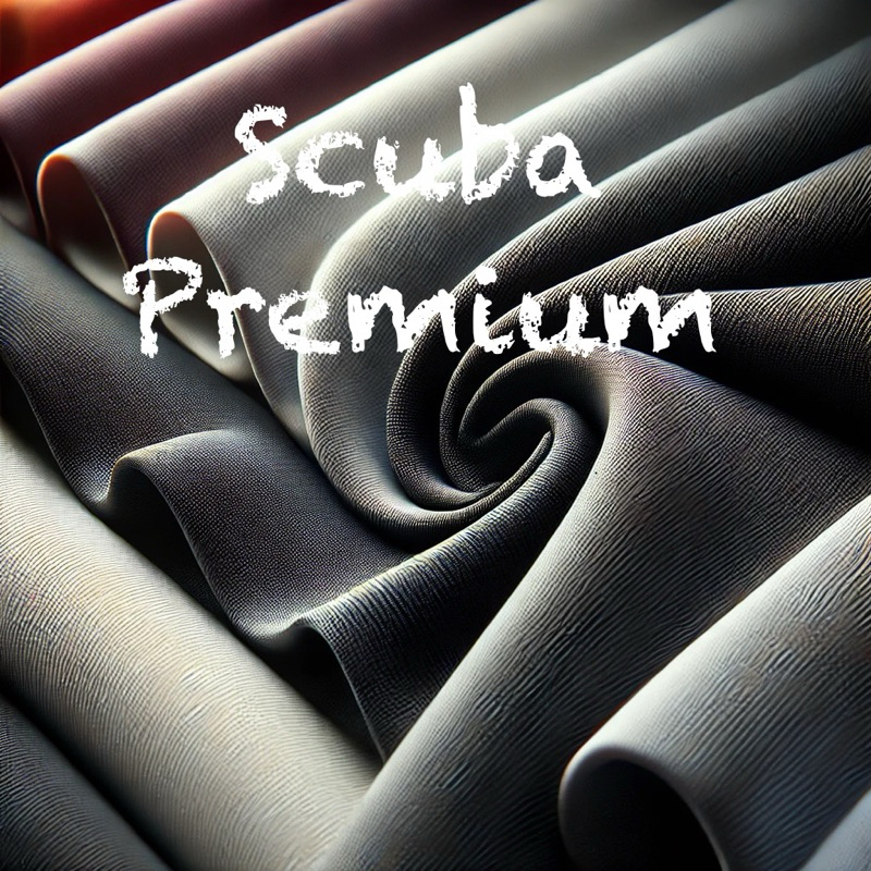 Jual Kain Scuba Polos Premium / Bahan Skuba Polos Premium (Harga Per 0. ...