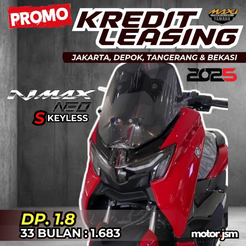Jual Dp Motor Yamaha NMax Neo S Keyless Kredit Leasing Jakarta Depok ...