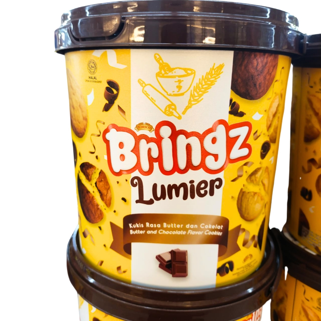 Jual Bringz Lumier Kukis Rasa Butter dan Coklat 282gr Biskuit Roti ...