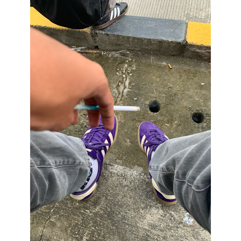 Jual ADIDAS BERMUDA PURPLE | Shopee Indonesia