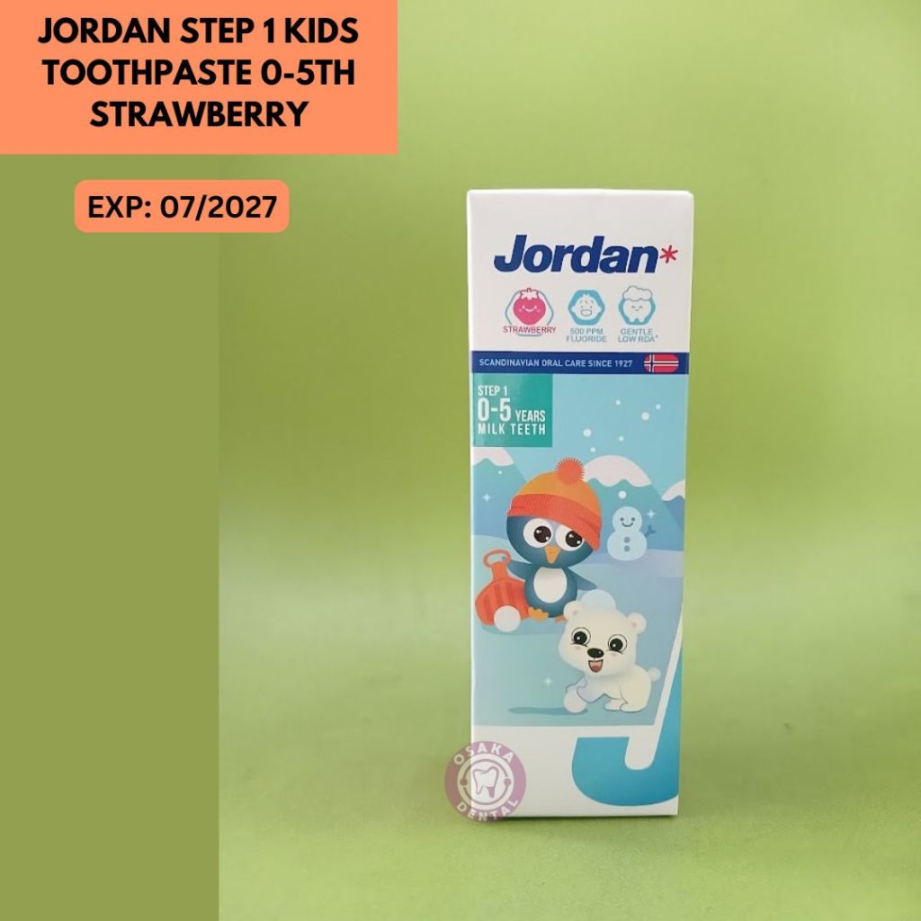 Jual Jordan Pasta Gigi Anak Step 1 (Gigi Susu) | Shopee Indonesia