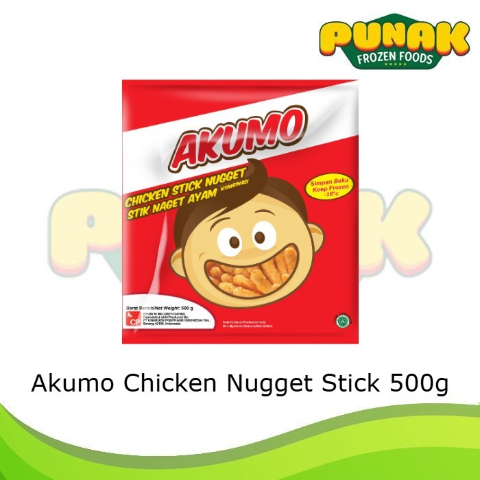 Jual AKUMO CHICKEN NUGGET STICK NUGGET STIK AYAM 500g | Shopee Indonesia