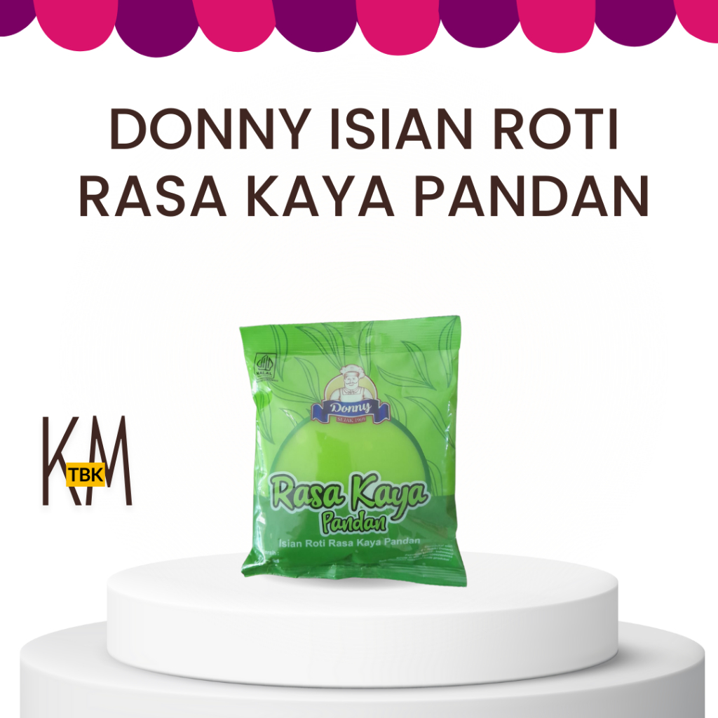 Jual Donny Isian Roti Kaya Rasa Pandan 500 gr | Shopee Indonesia