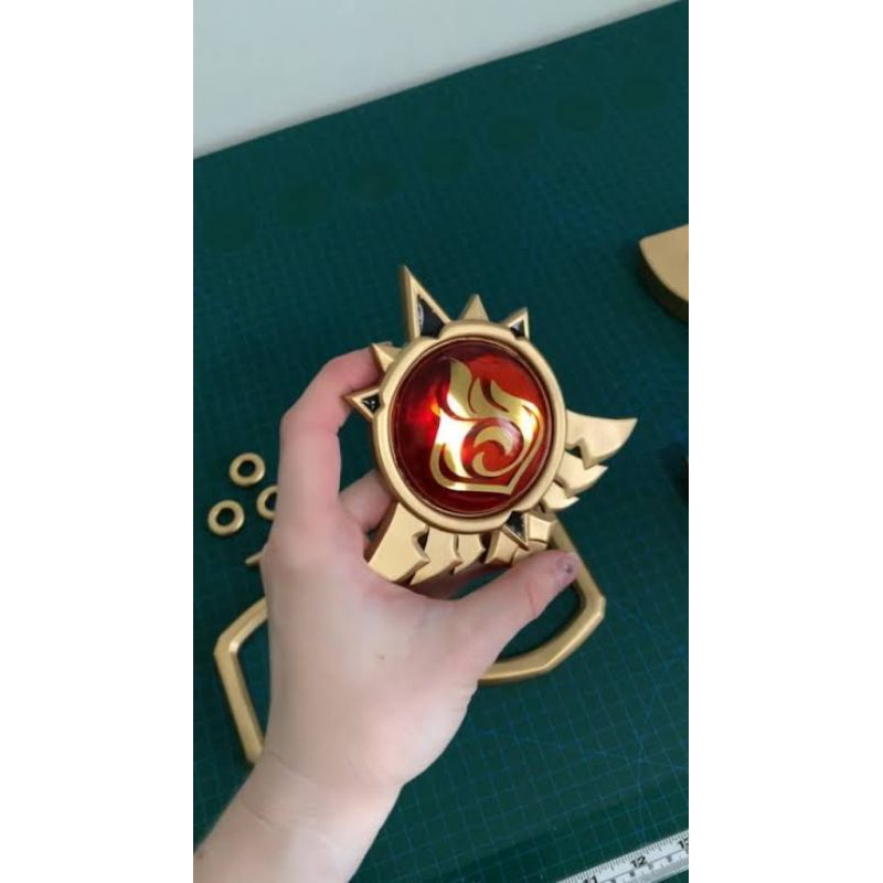 Jual Vision Klee Genshin Impact 3d Print dengan lampu | Shopee Indonesia