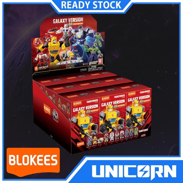 Jual Transformers Galaxy Version 3 BLOCKS [Blokees] GV03 1 Box (9 PCS ...