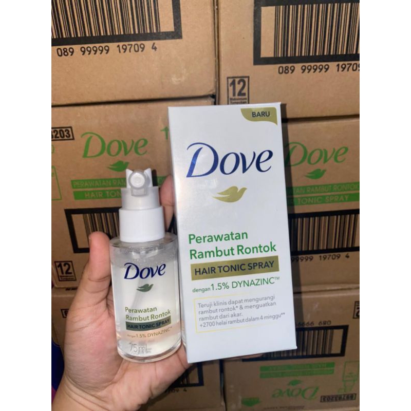 Jual DOVE HAIR TONIC PERAWATAN RAMBUT RONTOK DOVE HAIR TONIC SPRAY ...