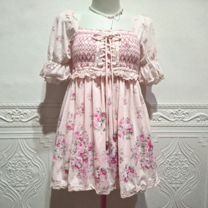 Jual skirt, dress liz lisa, tralala & milkmaid y2k | coquette | Shopee Indonesia