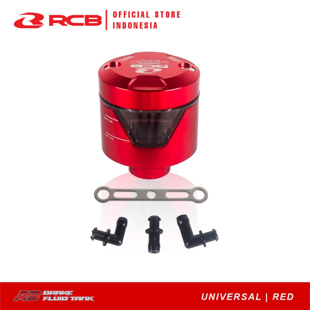 Jual RCB Brake Fluid Tank A2 dan A3 Universal ( Tabung Minyak Rem RCB ...