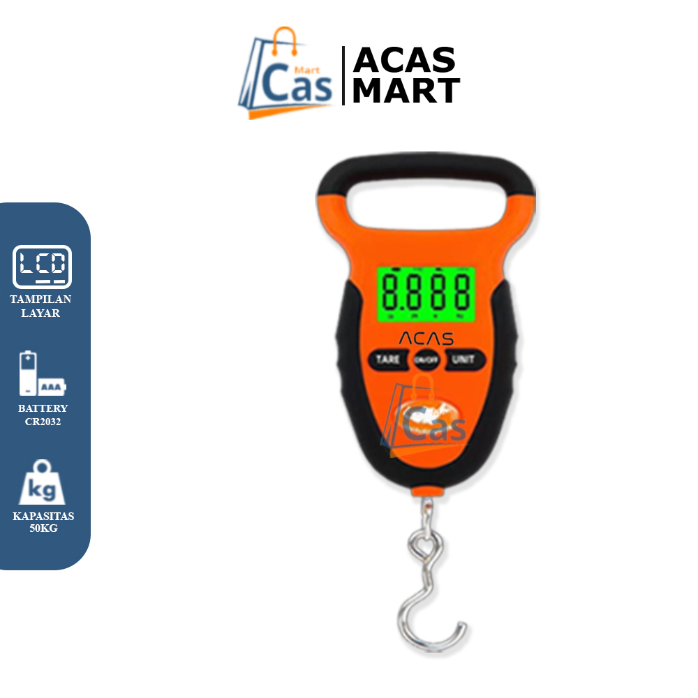 Jual AM STC-JY50 Timbangan Digital Koper Gantung 50 kg / 10 Gram Floating Digital Scale ...