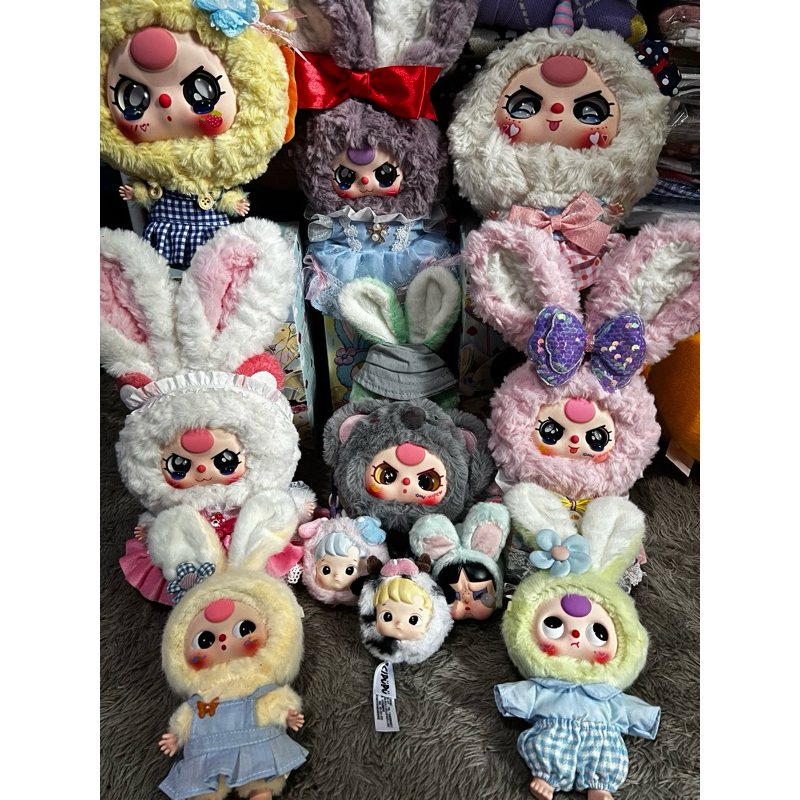 Jual READY SELECTED BABY THREE LILY BUNNY V1 V2//MACARON//CNY | Shopee ...