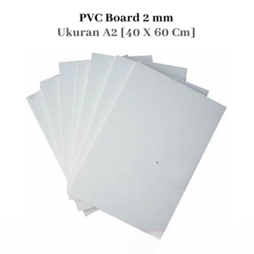 Jual PVC Board 2mm Ukuran A2 [40 X 60 Cm]-Papan Pvc - 2Mm / PVC Foam ...