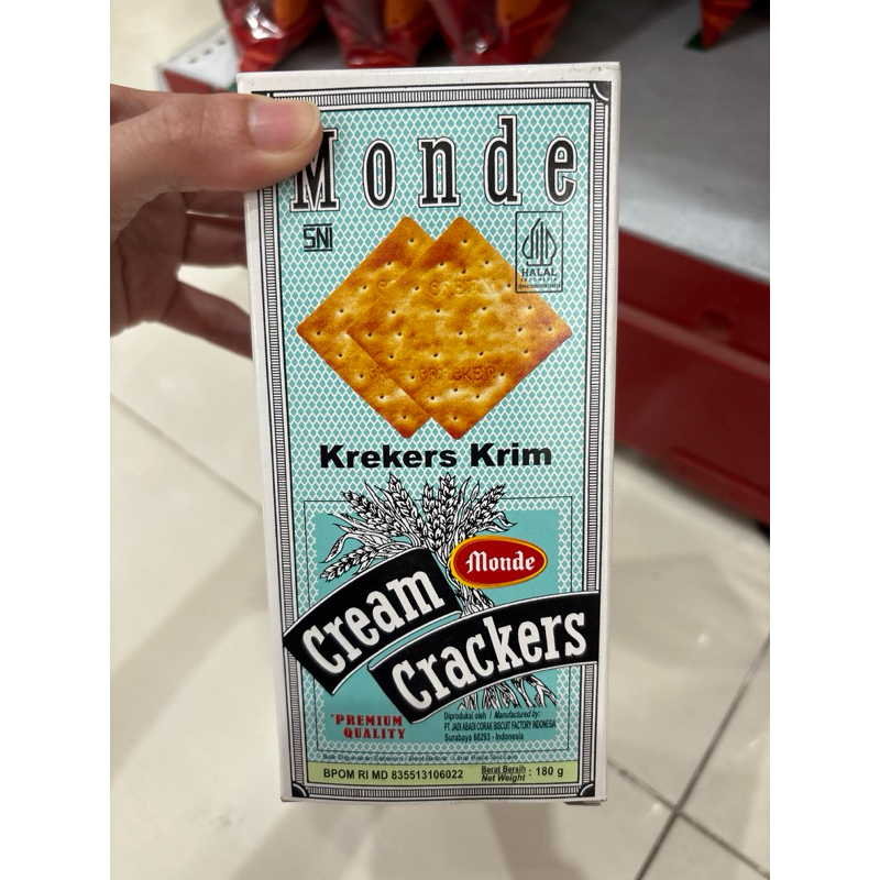 Jual Monde Cream Crackers | Shopee Indonesia