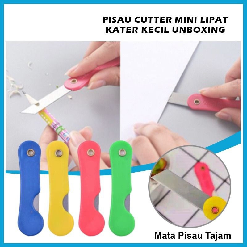 Jual Cutter Lipat Kecil isi 12pcs | Shopee Indonesia