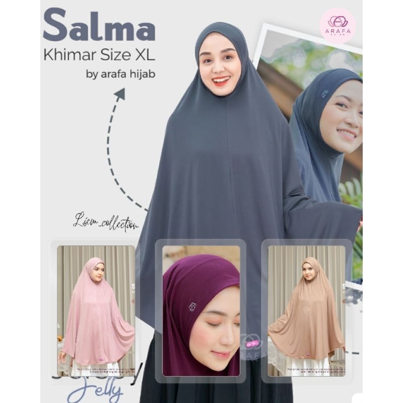 Jual KHIMAR /JILBAB/HIJAB MALAY SALMA by Arafa Hijab | Shopee Indonesia