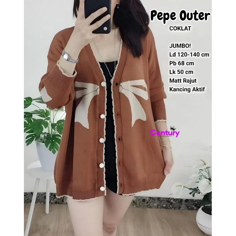 Jual Pepe Outer by Century Realpict 5 Warna | Shopee Indonesia