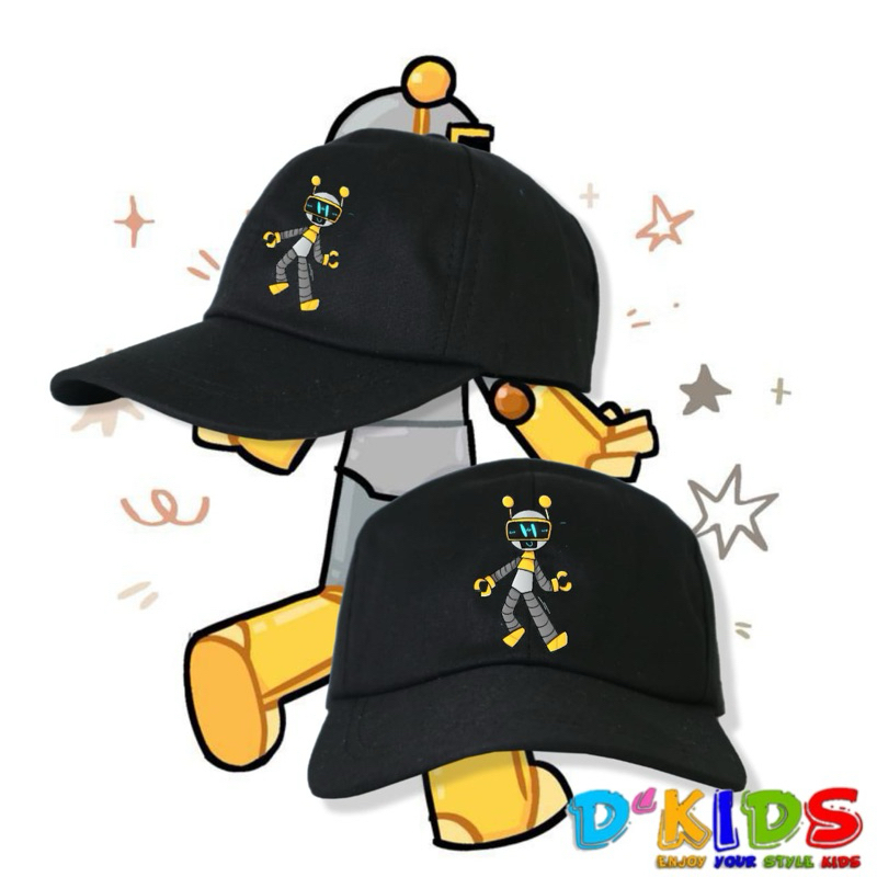 Jual Topi Anak Karakter Sprunki Incredibox Funbot/ Topi Baseball Anak ...