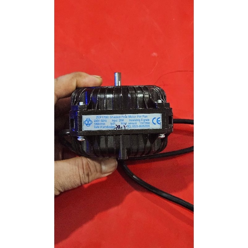 Jual FAN MOTOR DINAMO KIPAS SHOWCASE BOX FRESER POLYTRON ORIGINAL ...