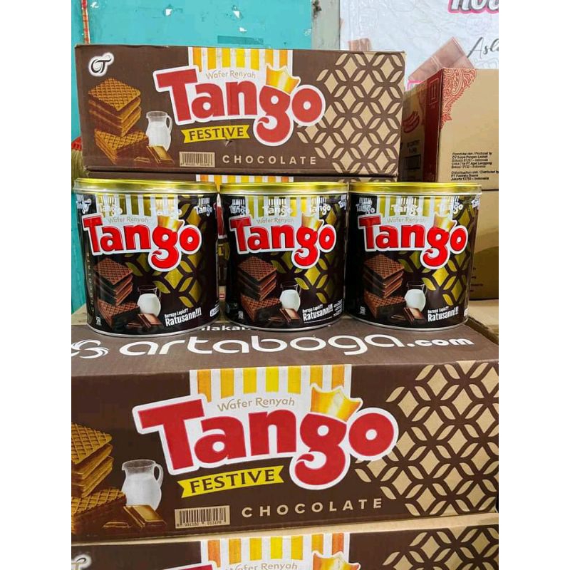 Jual Wafer TANGO Kaleng 240gr | Shopee Indonesia