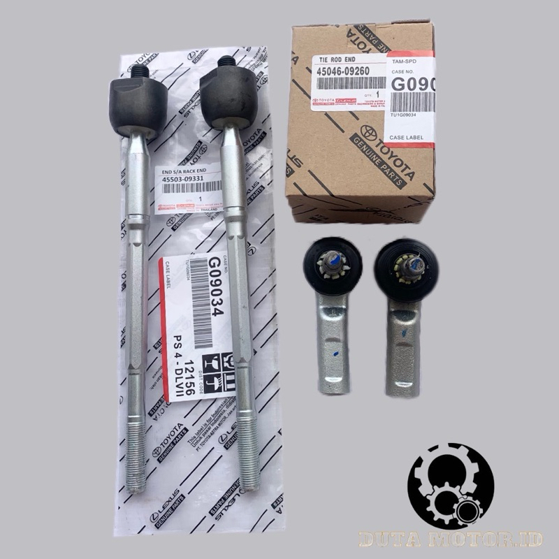Jual 1 Set Rack End Tie Rod Toyota Innova 2004-2015 (4 Pcs) | Shopee ...