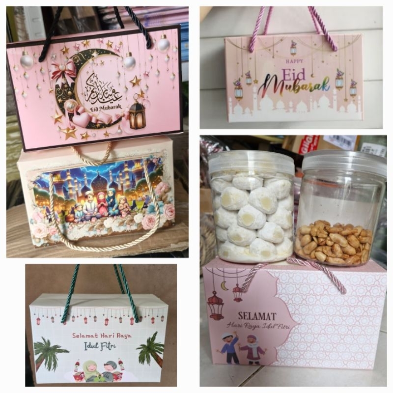 Jual Jar Fitri Box Lebaran 2 Jar 600ml Box Idul Fitri Kue Kering Box ...