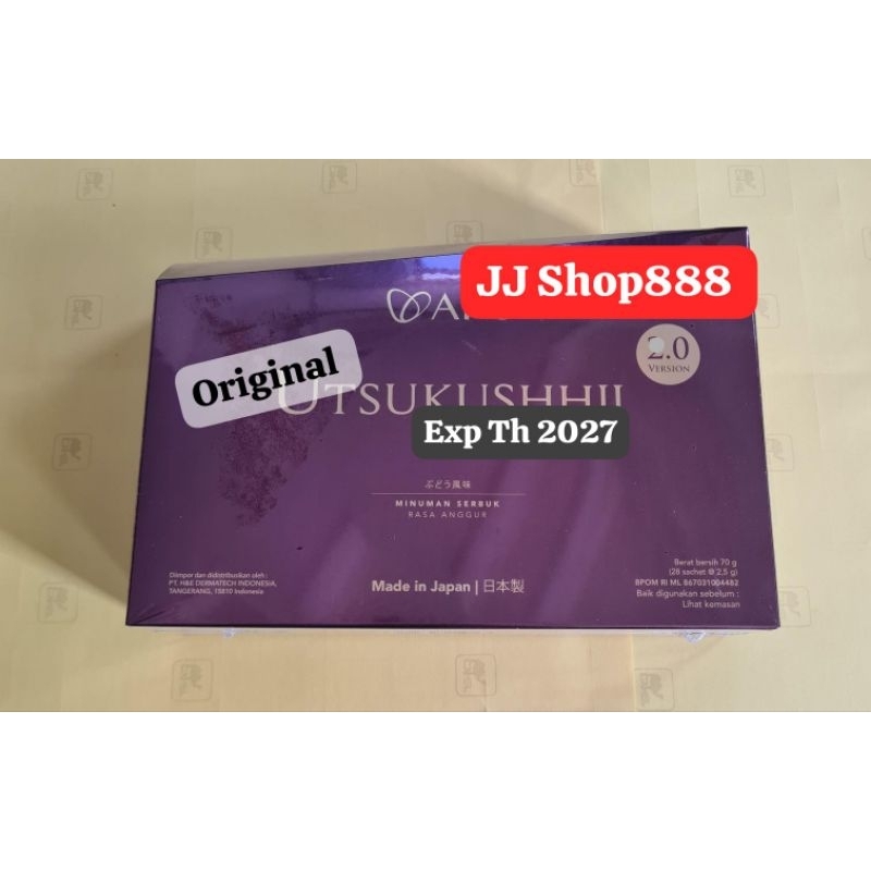 Jual SUPLEMEN KESEHATAN SOP UTSUKUSHII GOLD ORIGINAL AFC JAPAN EXP TH ...