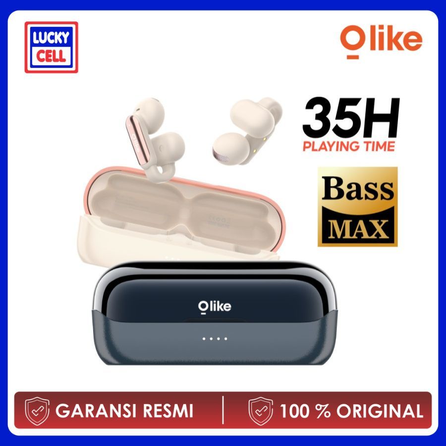 Jual OLIKE TWS OW5 Open Ear Earphone Bluetooth 5.4 Comfort Earbuds 35 Jam Playing Time | Headset ...