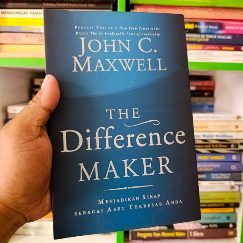 Jual (ORI) buku the difference maker - John C. Maxwell | Shopee Indonesia