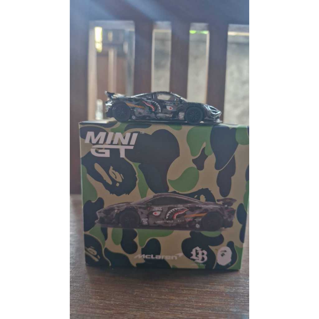 Jual Mini GT LBWK x BAPE Mclaren 720s (UNSEALED, ADA MINUS) | Shopee ...