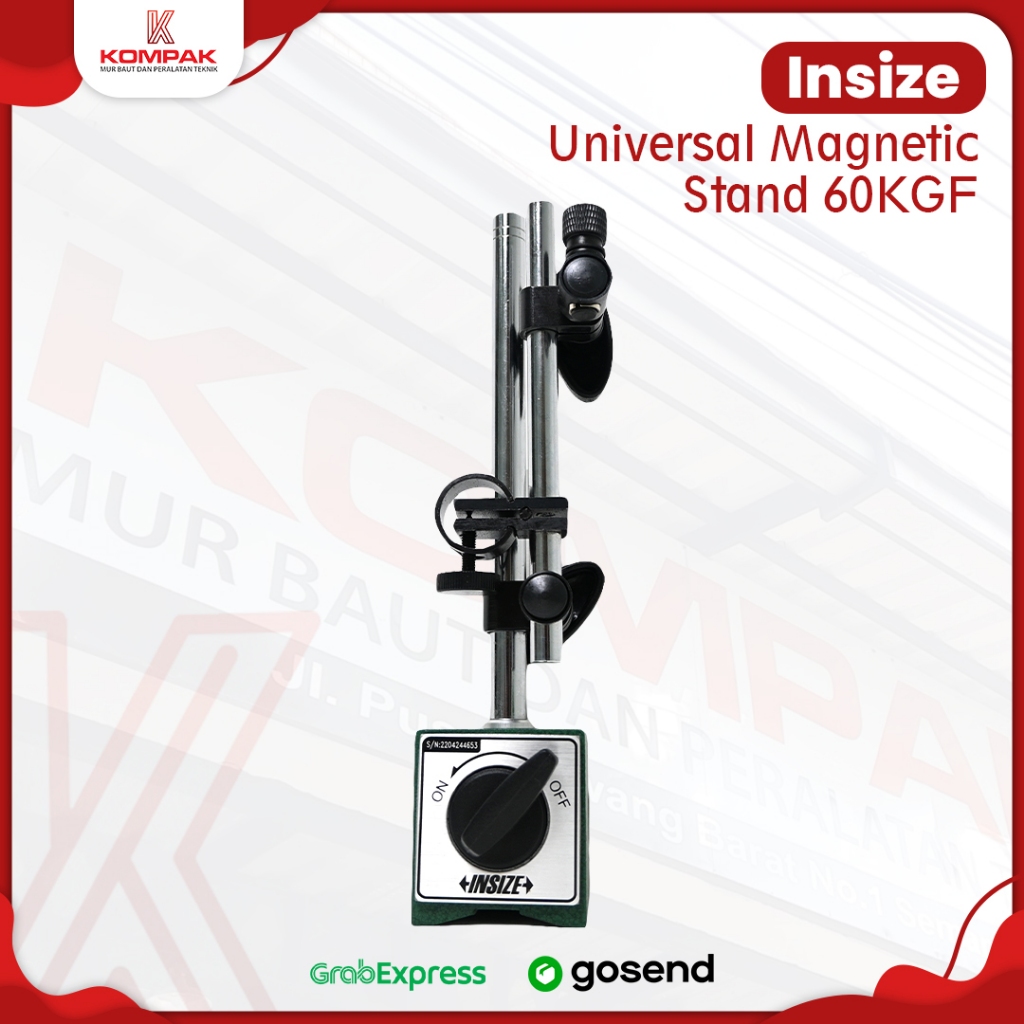 Jual INSIZE 6201-60 Magnetic Stand Base - Stand Flexible - Dudukan Dial ...