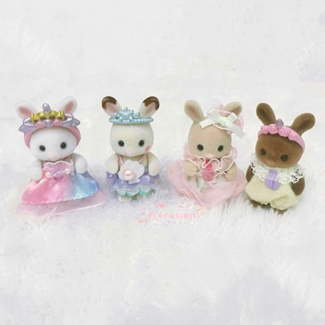 Jual sylvanian families sulipan ciel flora brown rabbit unicorn ...