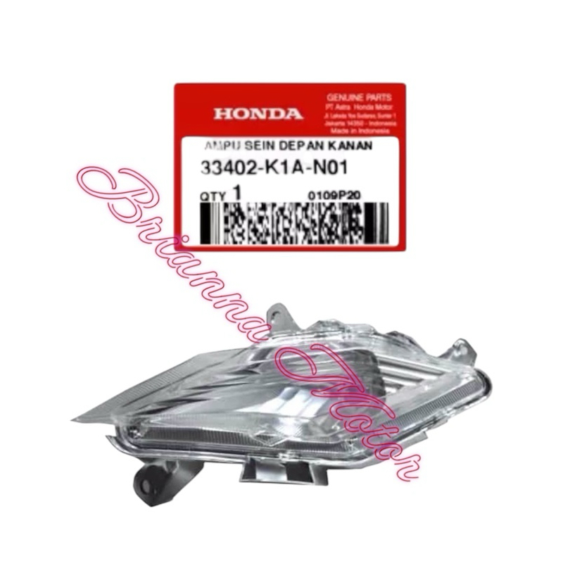 Jual LAMPU SEIN DEPAN KANAN BEAT LED DELUXE ORI HONDA 33402 K1A N01 | Shopee Indonesia