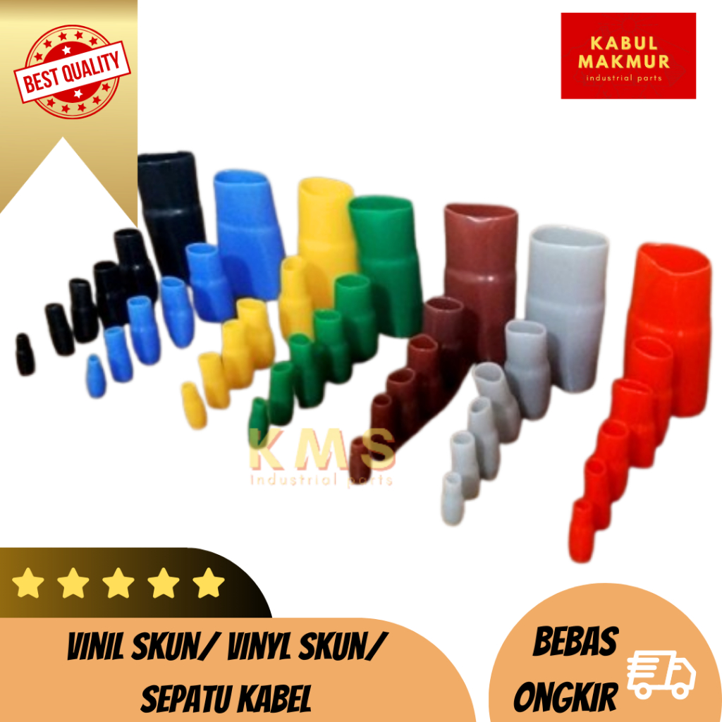 Jual Vinil Skun/ Vinyl Skun/ Sepatu Kabel V90-100 Untuk Skun Kabel SC ...