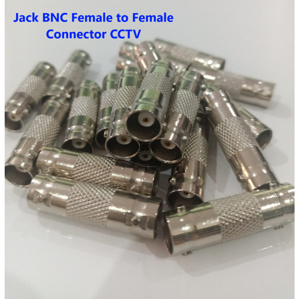 Jual BNC Female To BNC Female Jack Connector CCTV | Shopee Indonesia
