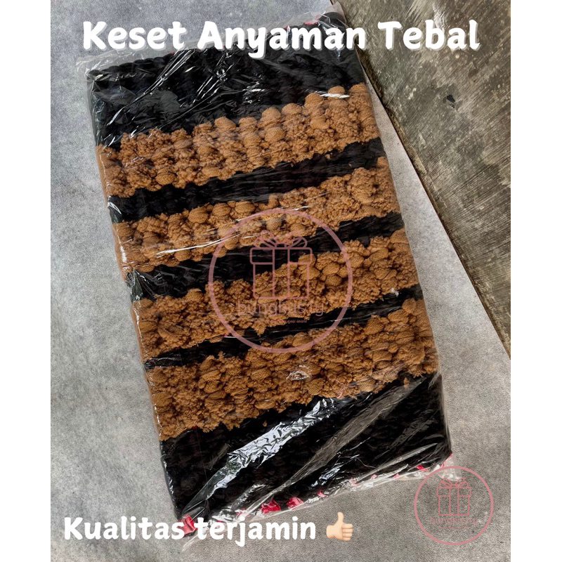 Jual KESET ANYAMAN | KESET MUTIARA TEBAL | KESET KAKI HOME MADE | KESET ...