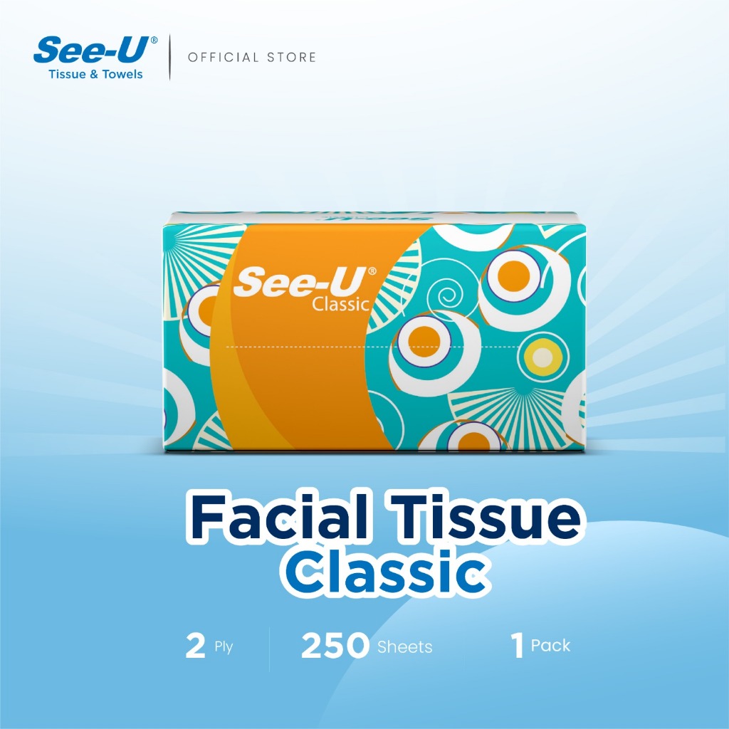 Jual See-u® Facial Tissue Classic 250sh Jakarta | Shopee Indonesia