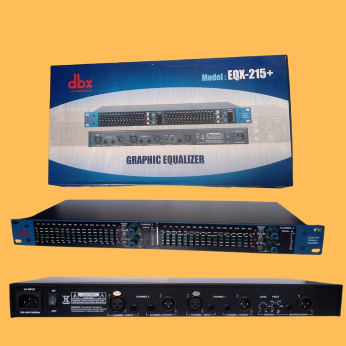 Jual Equalizer dbx EQX-215+ Graphic Equalizer | Shopee Indonesia