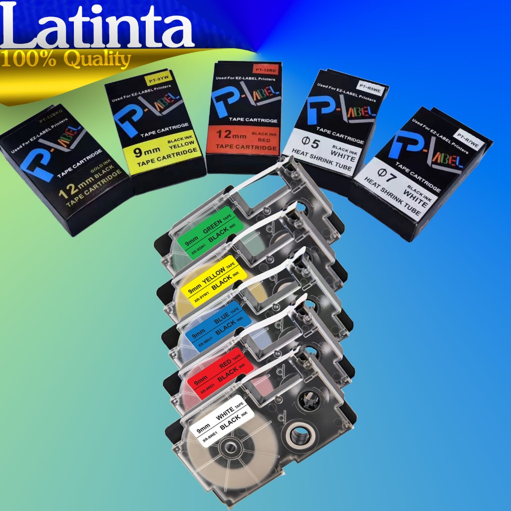 Jual Casio Label Tape Printer Cartridge Refill K-Label / P-Label / B ...